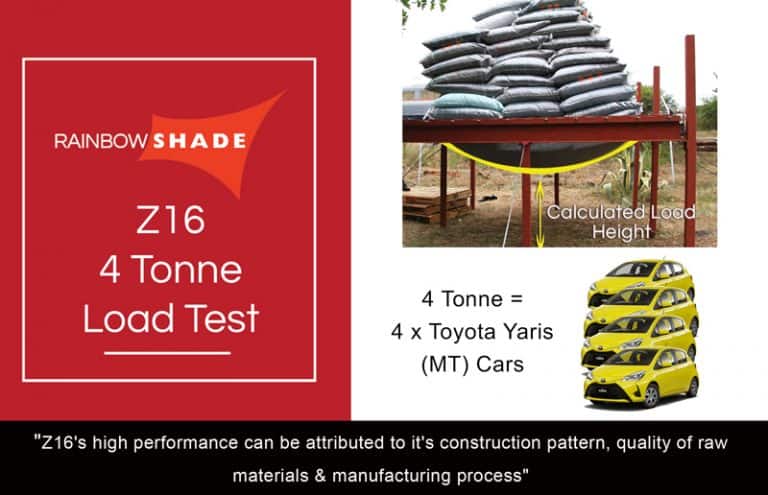 Hailstone Protection- Z-16 Shade Sail Fabric | Superior Shade Sails